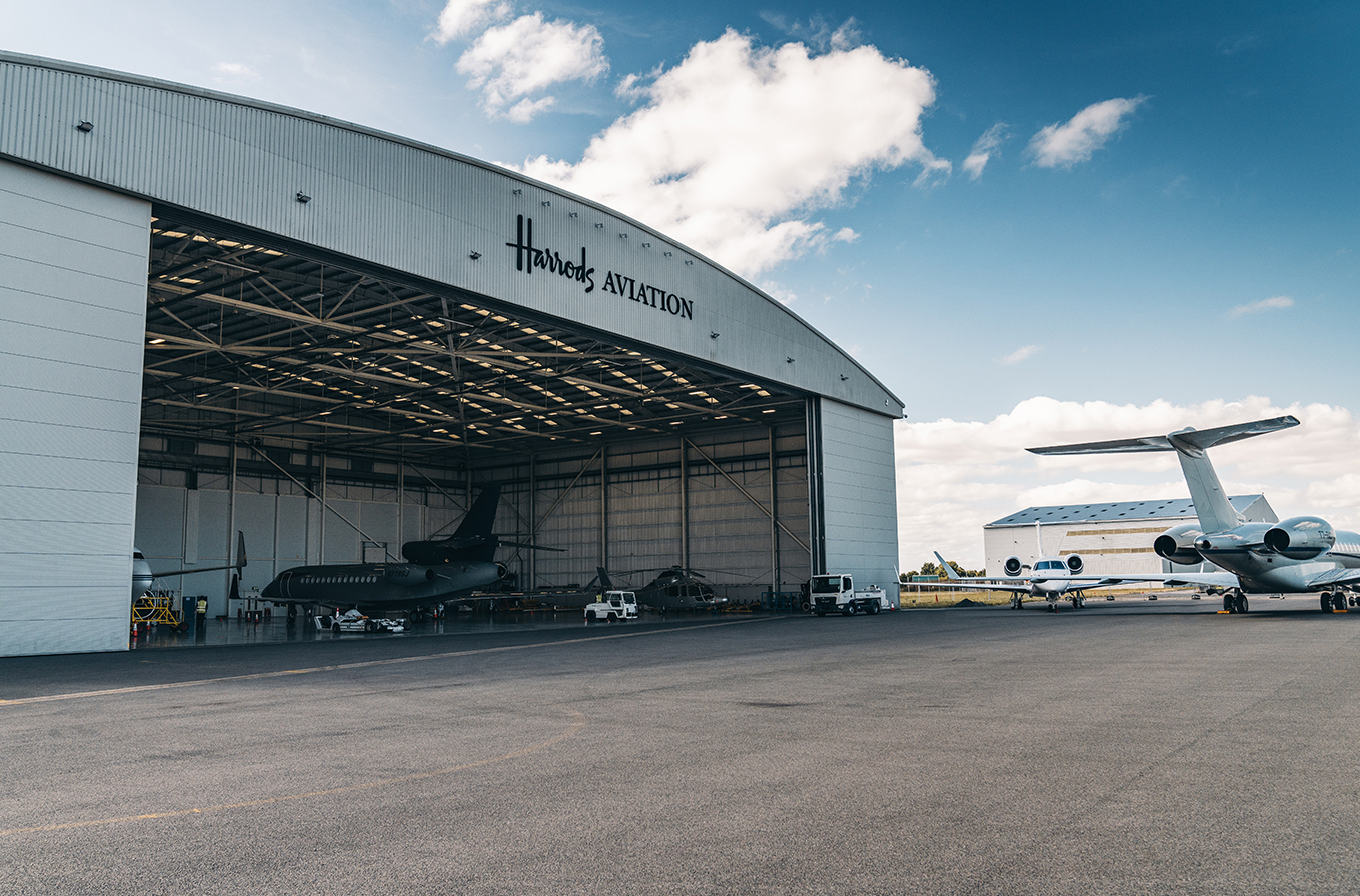 London Stansted - Harrods Aviation